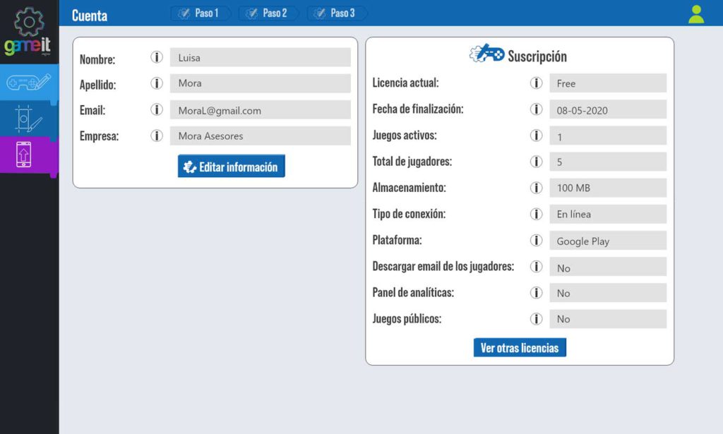 Gameit Engine | Press Start Evolution